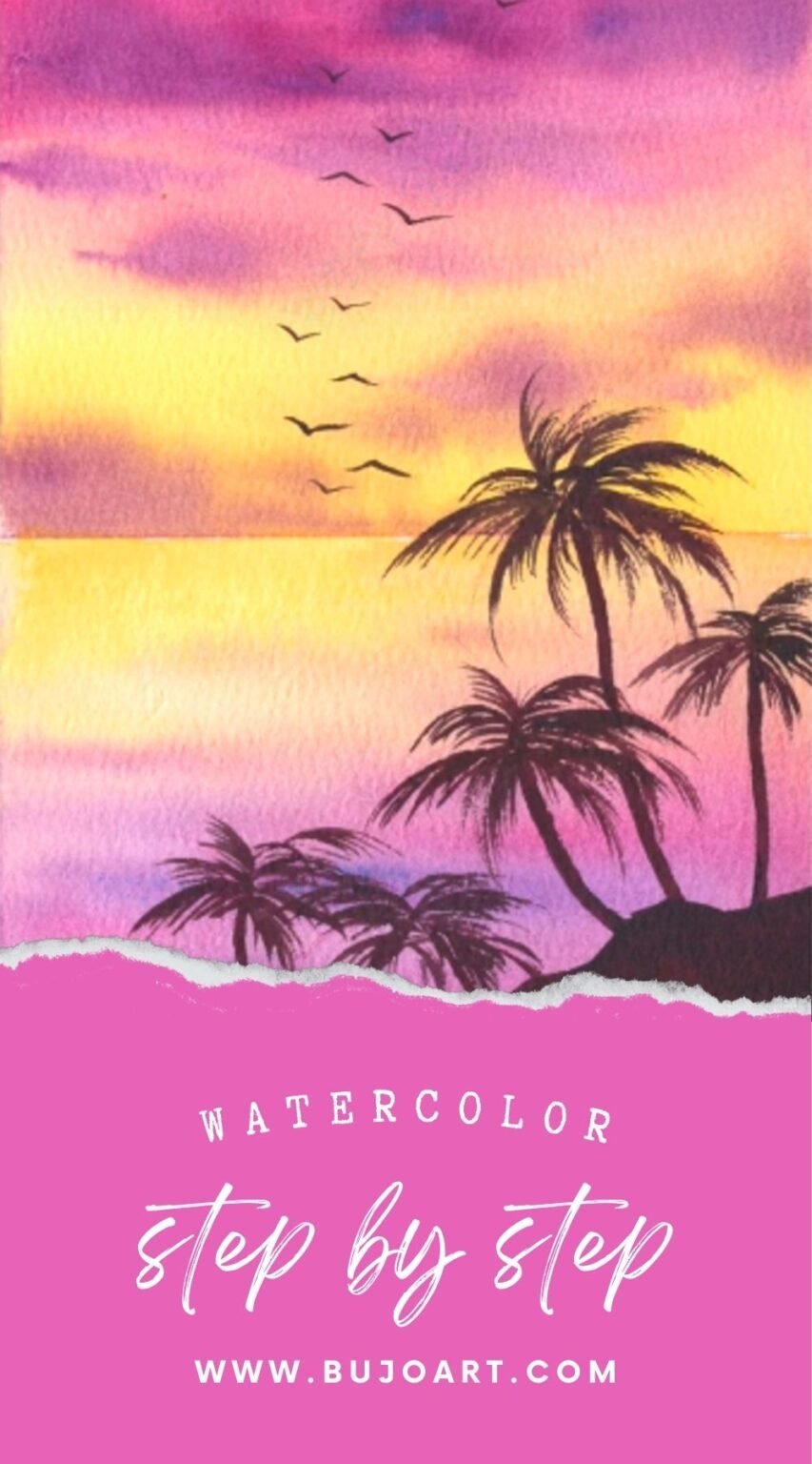 A Step-by-Step Tutorial for Creating a ocean island scene with coconut ...