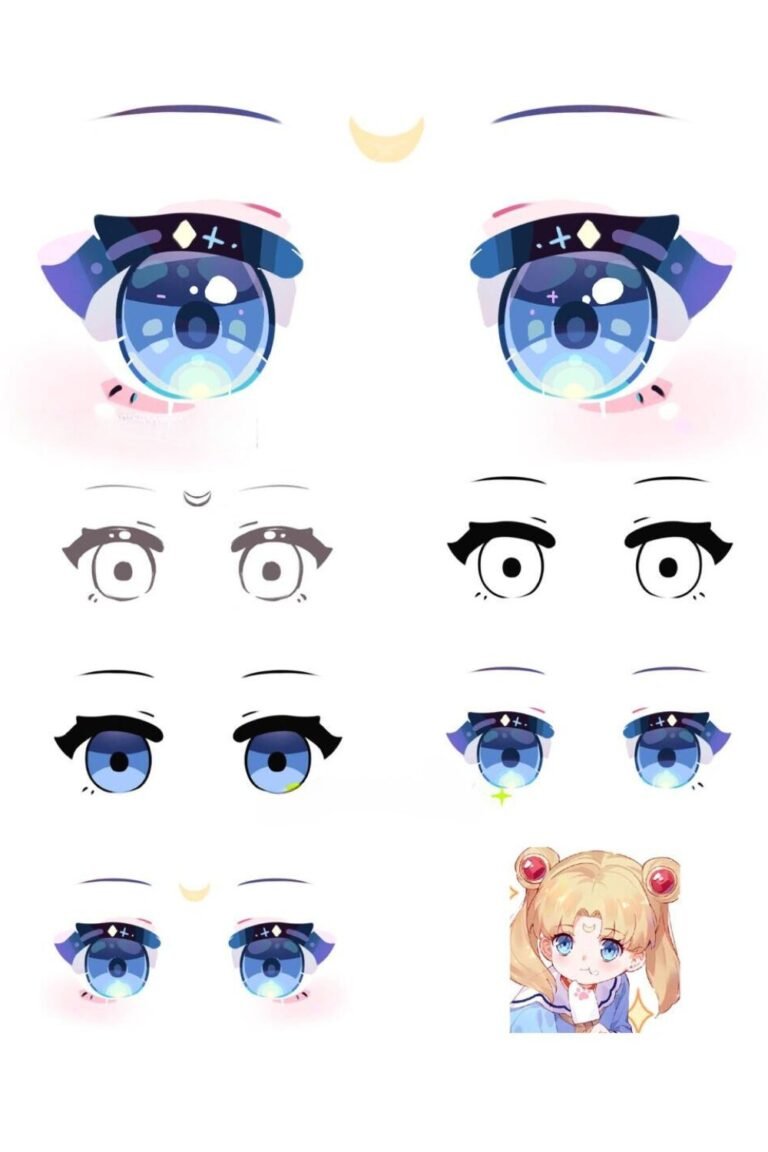 Anime Eyes Drawing: A Step-by-Step Guide to Creating Captivating and ...