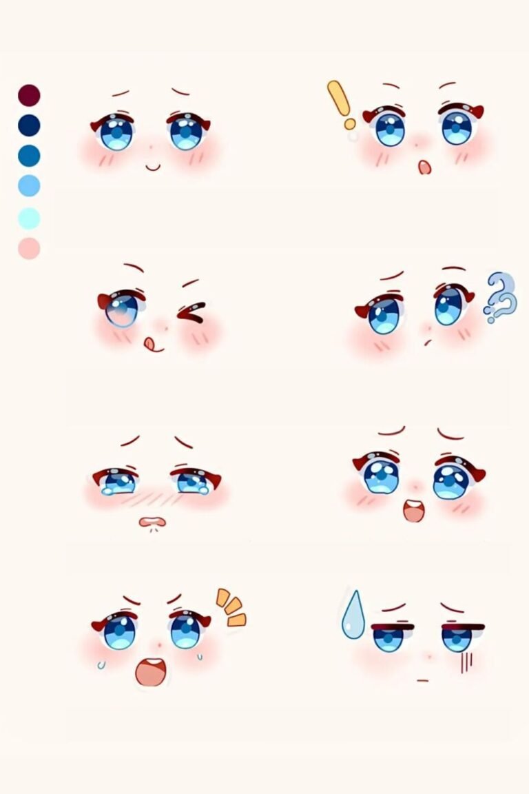Unlocking the Adorable World of Chibi Facial Expression Drawing – BUJO ART