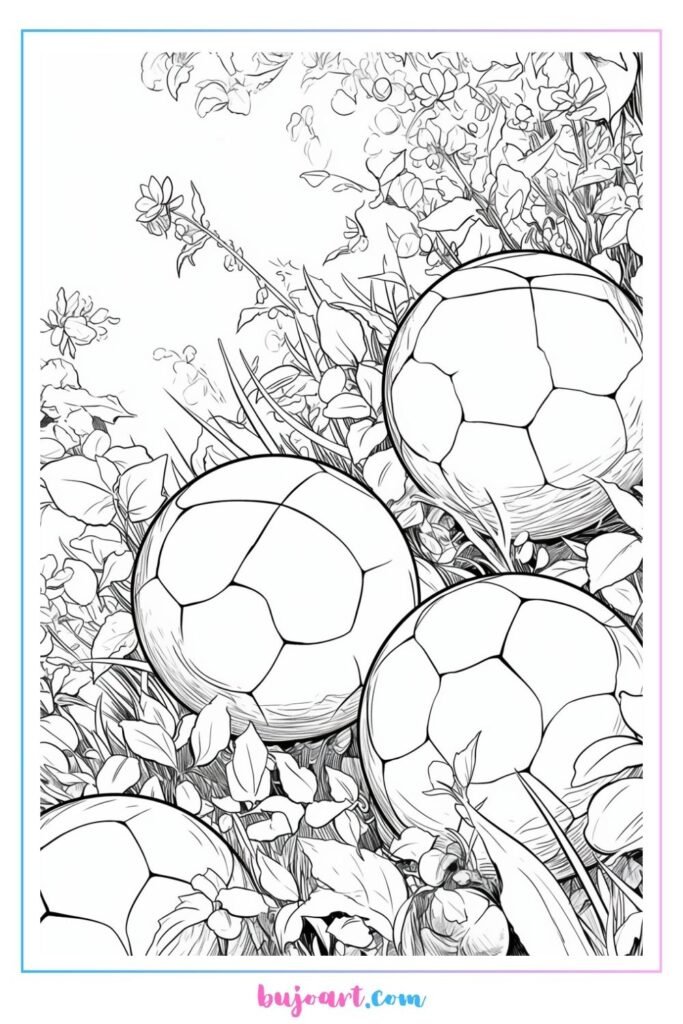 soccer coloring pages coloring pages of soccer balls – BUJO ART