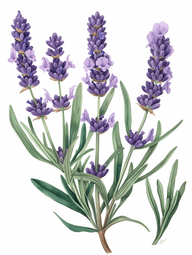 free lavender clipart – BUJO ART