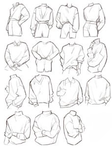Clothes Drawing Techniques: Tips for Creating Realistic Clothes ...
